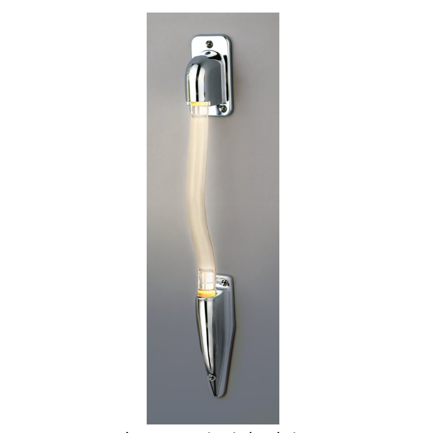 Buy Grab Handle Lighted Curved Bar Online - Young Farts RV Parts