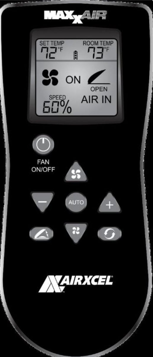 Buy MaxxAir Ventilation Solutions Roof Vent Remote Control - 00A01150K ...