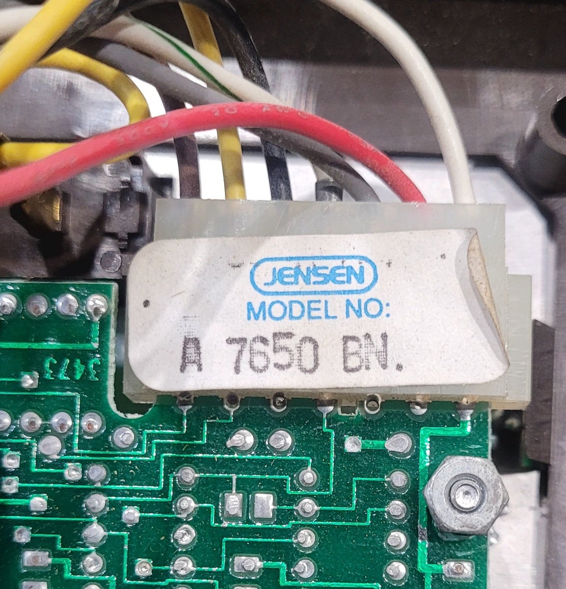 Buy Used JENSEN Tank Monitor System Panel Online - Young Farts RV Parts