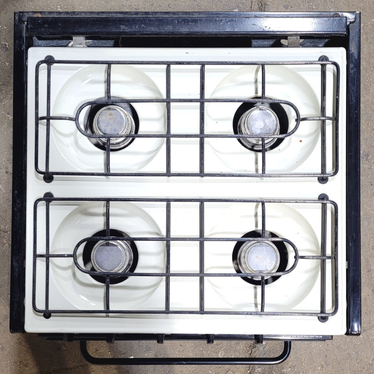 Buy Used Magic Chef 4 Burner RV Range / Cooktop Online - Young Farts RV ...