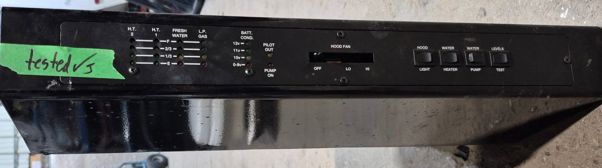 Buy Used Phillips/ Ventline RV Range Hood Fan With Tank Monitor CC316-1 ...