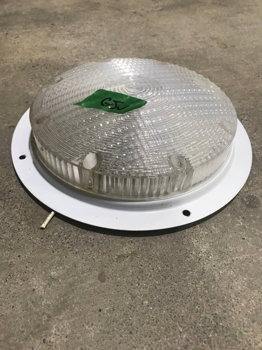 Buy Used RV Scare Light Assembly - WHITE TRIM Online - Young Farts RV Parts