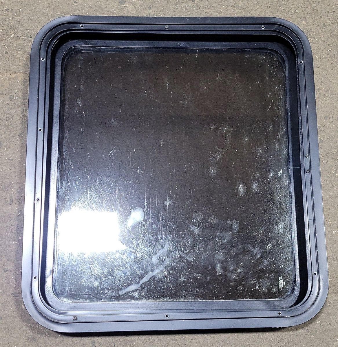 Buy Black Radius Non-Opening Window : 21 1/2" W X 24" H X 2" D Online ...