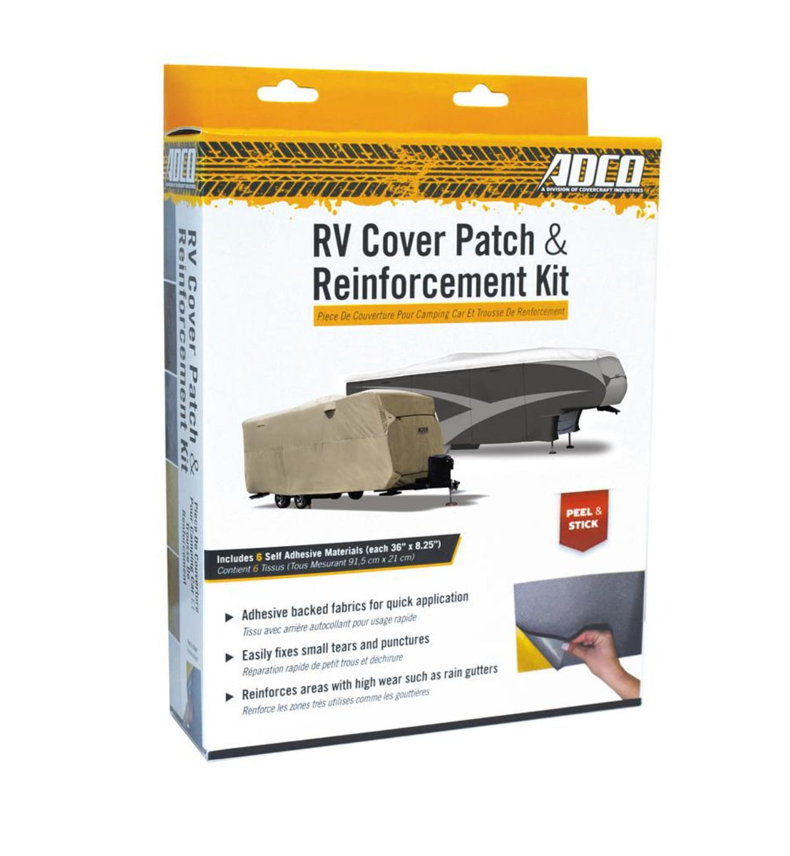 Buy RV Cover Repair Kit Adco 9024 Use With Virtually Every Brand RV ...