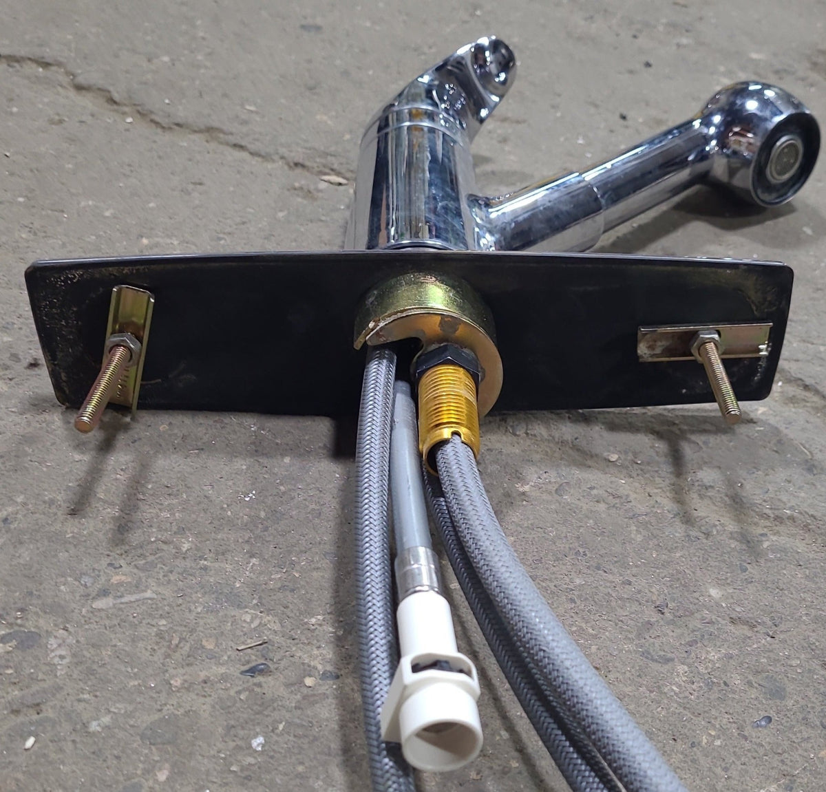 Buy Used 8" Moen Kitchen Faucet Chrome with Chrome Handles Online ...