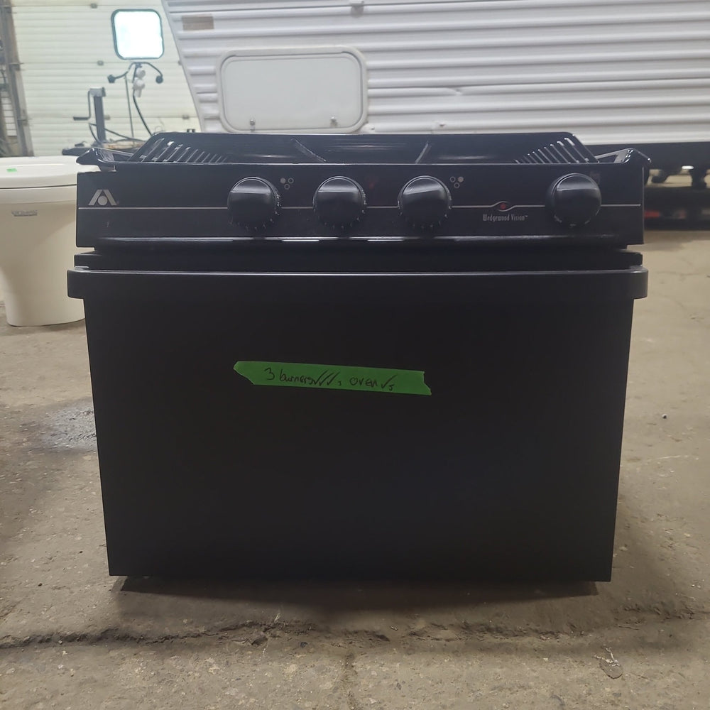Used Atwood Wedgewood Range Stove 3 Burner R V1732bb Young Farts Rv Parts