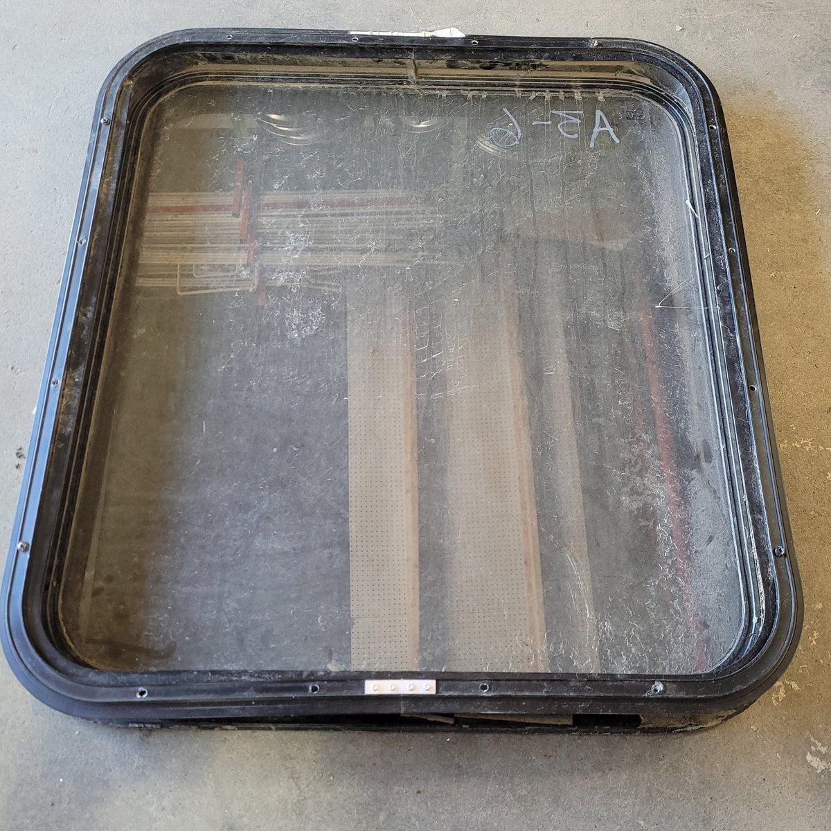 Buy Used Black Radius Non-Opening Window : 26 X 24 X 2" D Online ...
