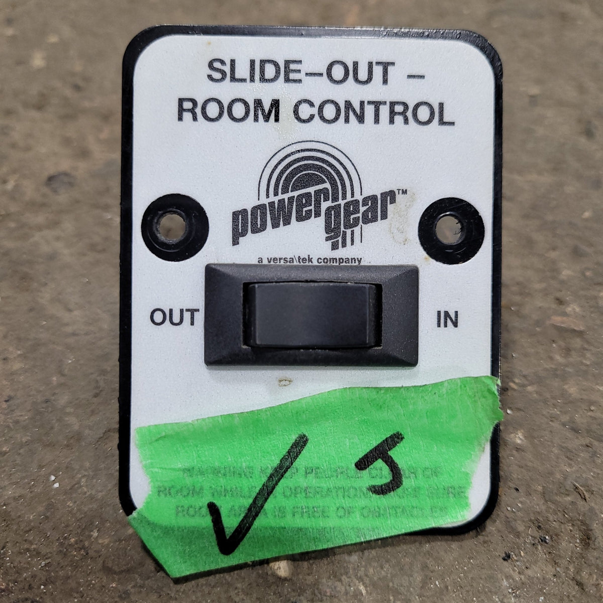 Buy Used Power Gear Slide-Out Electric Switch Online - Young Farts RV Parts