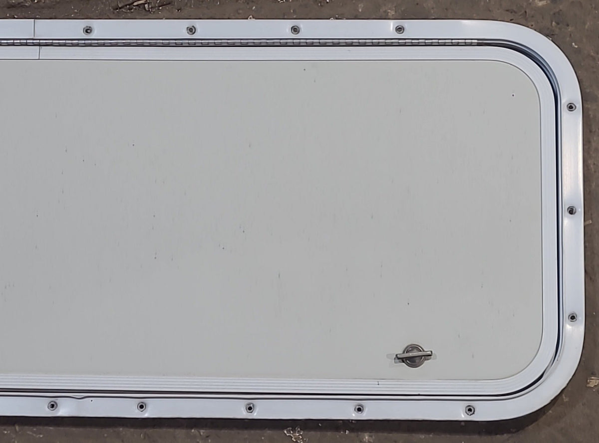 Buy Used Radius Cornered Cargo Door 40" x 13 5/8" x 1/2" D Online - Young Farts RV Parts