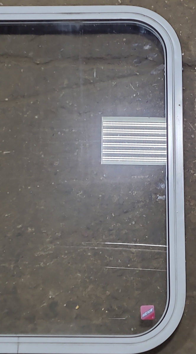 Buy Used White Radius Non Opening Window : 23 1/2" W x 25 3/4" H x 1 7/ ...